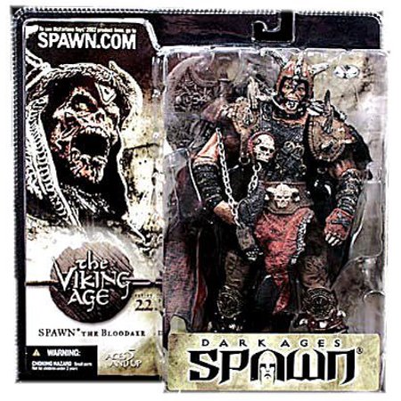 Spawn series 22 R3 BLOODAXE Repaint Variant Action Figure RARE ...