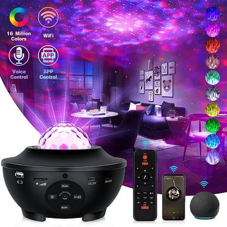 Galaxy Projector Star Light Projector for Bedroom Galaxy 360 Pro ...