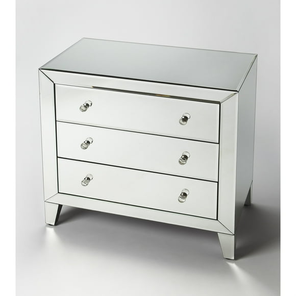 Mirrored Accent Chests
