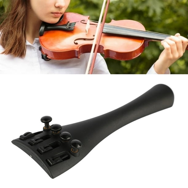 4 Fine Tuners Violin Tailpiece, Sturdy Easy To Install Violin Tailpiece ...