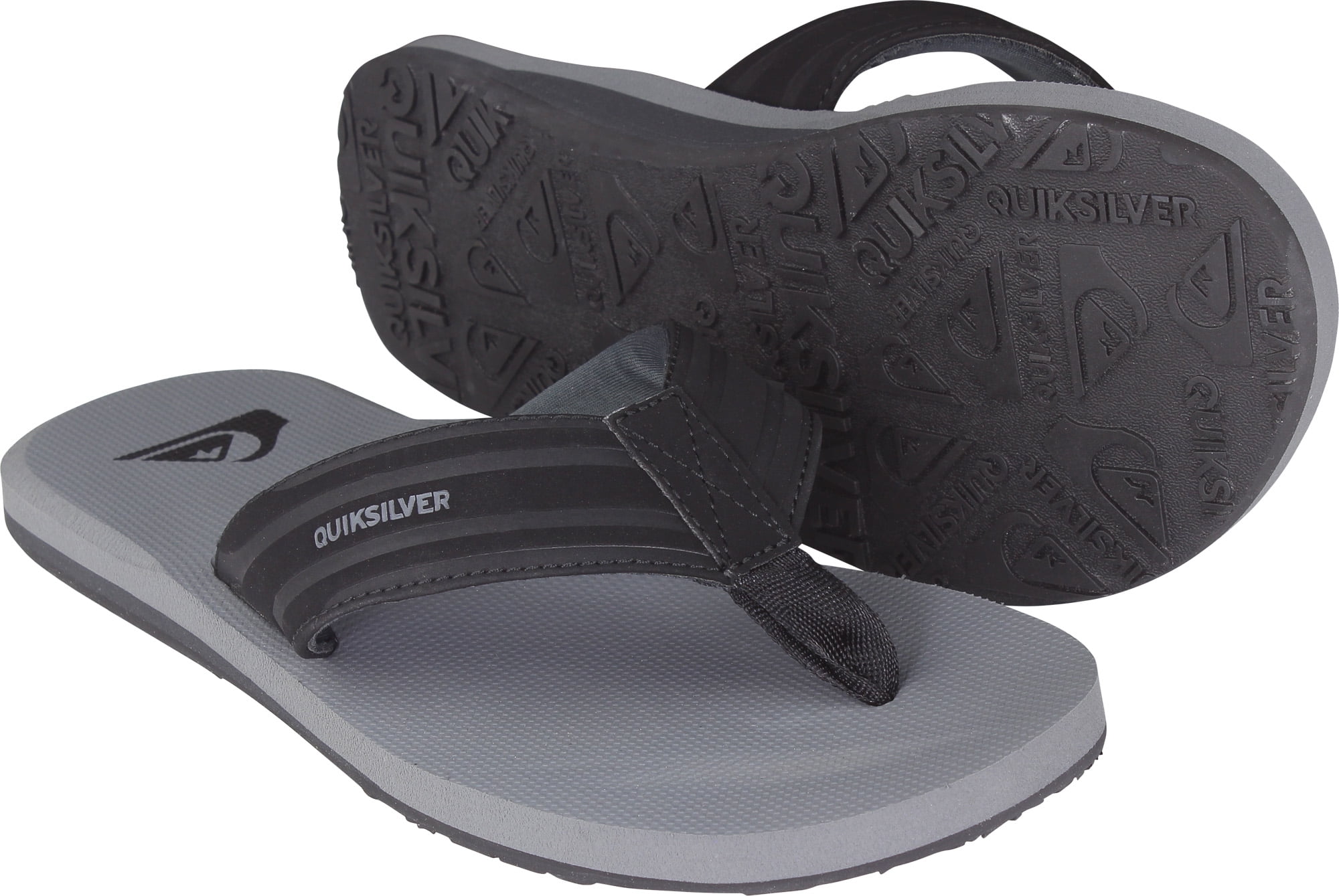 Quiksilver Mens Island Oasis Sandals - Gray/Black - Walmart.com