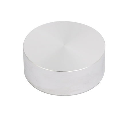 25mm Diameter 10mm Thickness M6 Thread Aluminum Disc Hardware for Glass ...