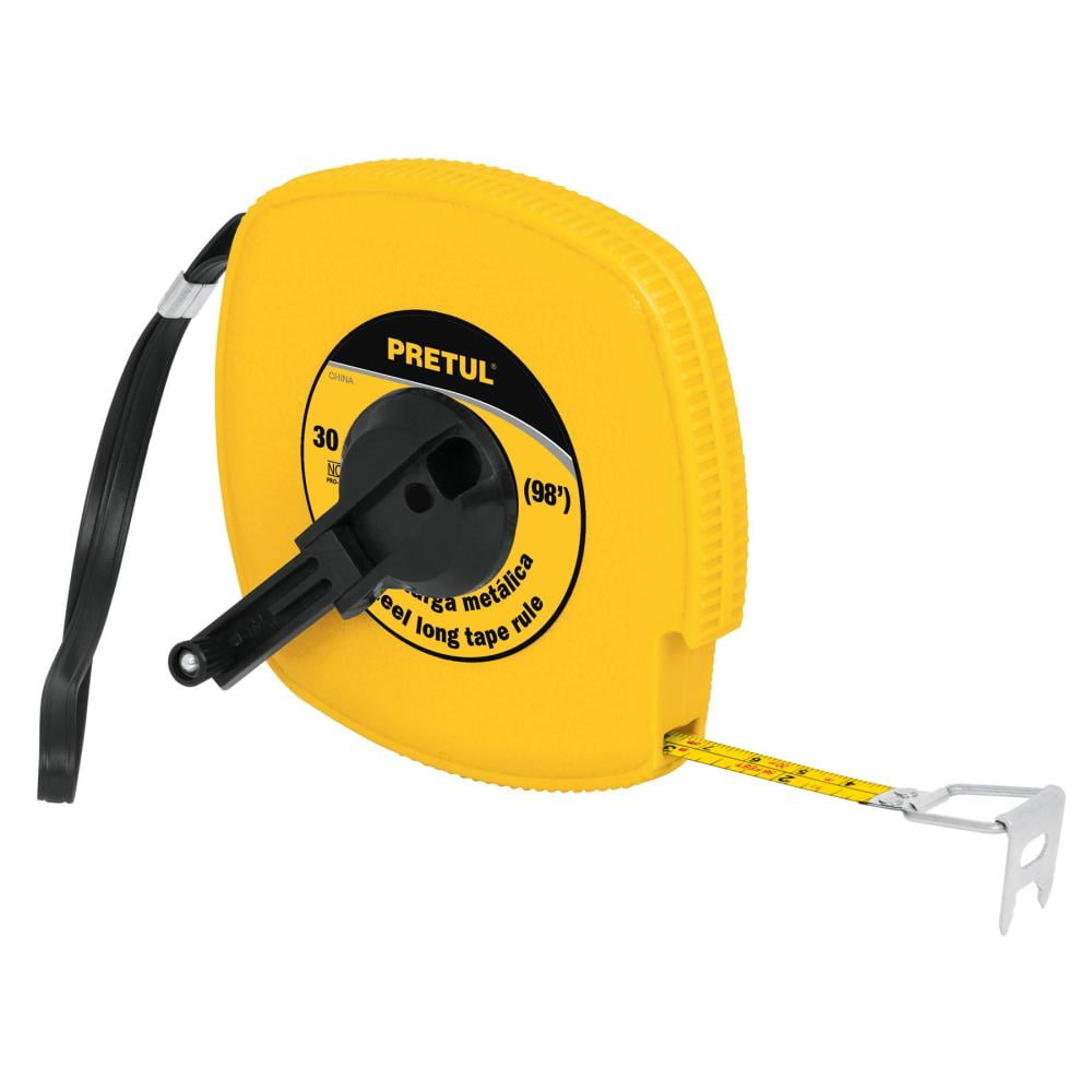Cinta LARGA metálica 30 mt PLASTICO Pretul 20901 PRO-30ME | Bodega ...