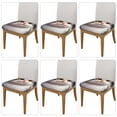 Cauagu Cute Cartoon Kitten for Dining Chair Seat Covers,Slipcovers ...