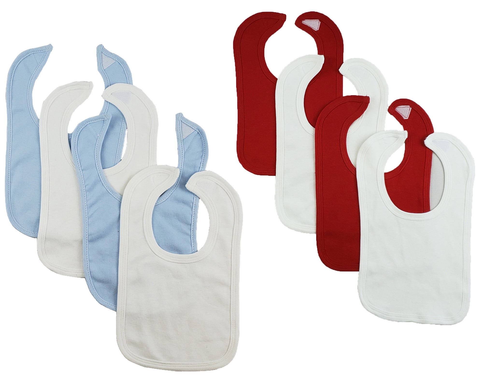 Bambini 8 Baby Bibs - Walmart.com - Walmart.com