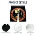 Men's Halloween Boxer Briefs - Skeleton in with Pumpkin Full Moon ...