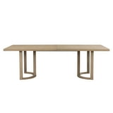 GDF Studio Modern Rectangular Dining Table with U-Shaped Trestle Base ...