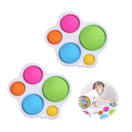 Simple Dimple Fidget Toy Keychain Fidget Toy For KidsSimple Dimple ...