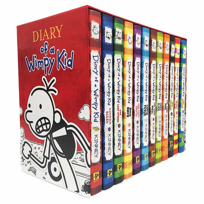 Click here for Diary Of A Wimpy Kid: 12-Book Box Set prices