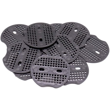 cueiha 100 Pieces Fixed Piece - 6.8 * 6cm for Steel Fixing Stakes, for ...