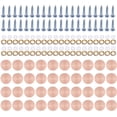 Steel Screw Covers Caps Decorative Screw Caps Simple Insatlls for ...