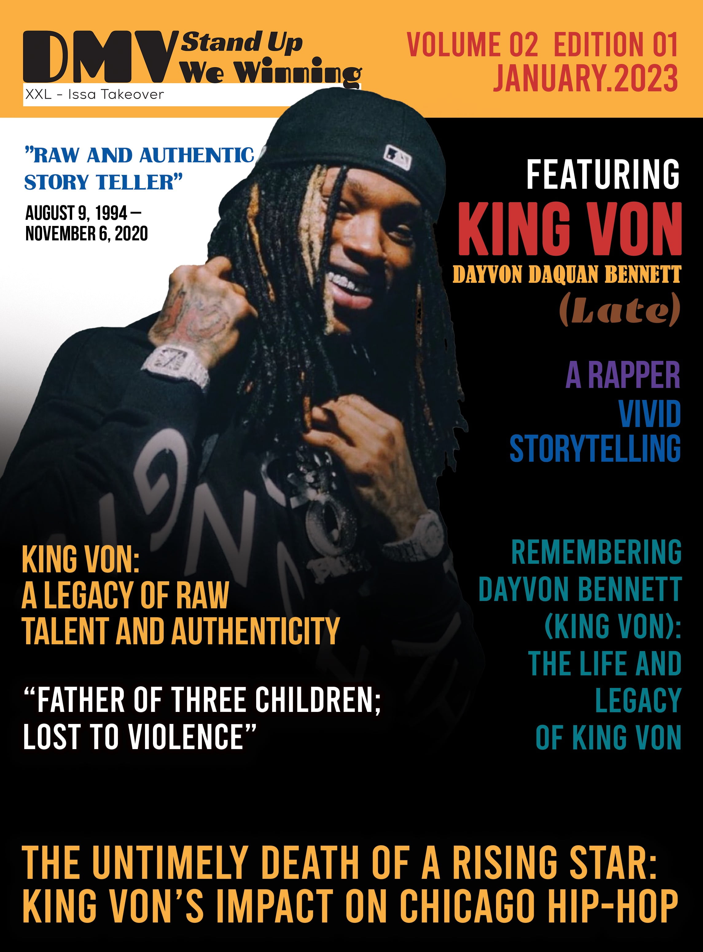 DMV Stand Up - We Winning... XXL Issa Takeover Magazine (King Von ...