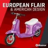 Razor Pocket Mod Miniature Euro-Style Electric Scooter - Kiki Purple ...
