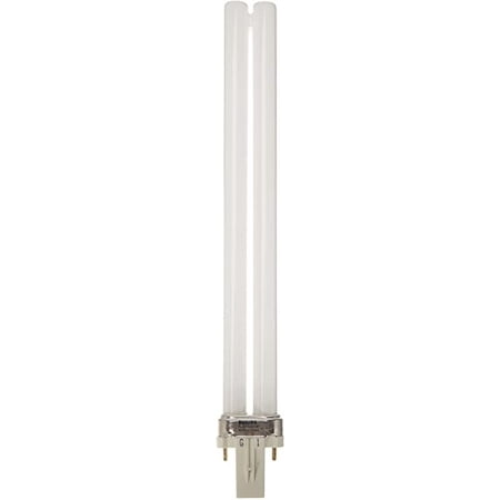 Compact fluorescent bulb G23 base 11 Watts consumed Incandescent ...