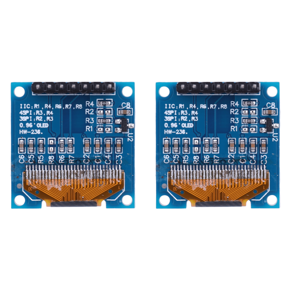 Módulo de placa de pantalla LCD de 0,96 pulgadas SPI/IIC de 7 pines ...