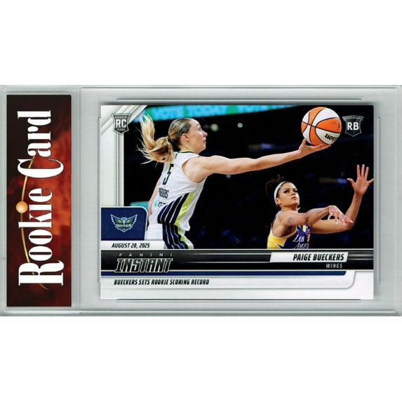 Certified Mint+ PaIge Bueckers 2025 Panini Instant #239 Only 2566 Made Rookie Card Dallas Wings ...