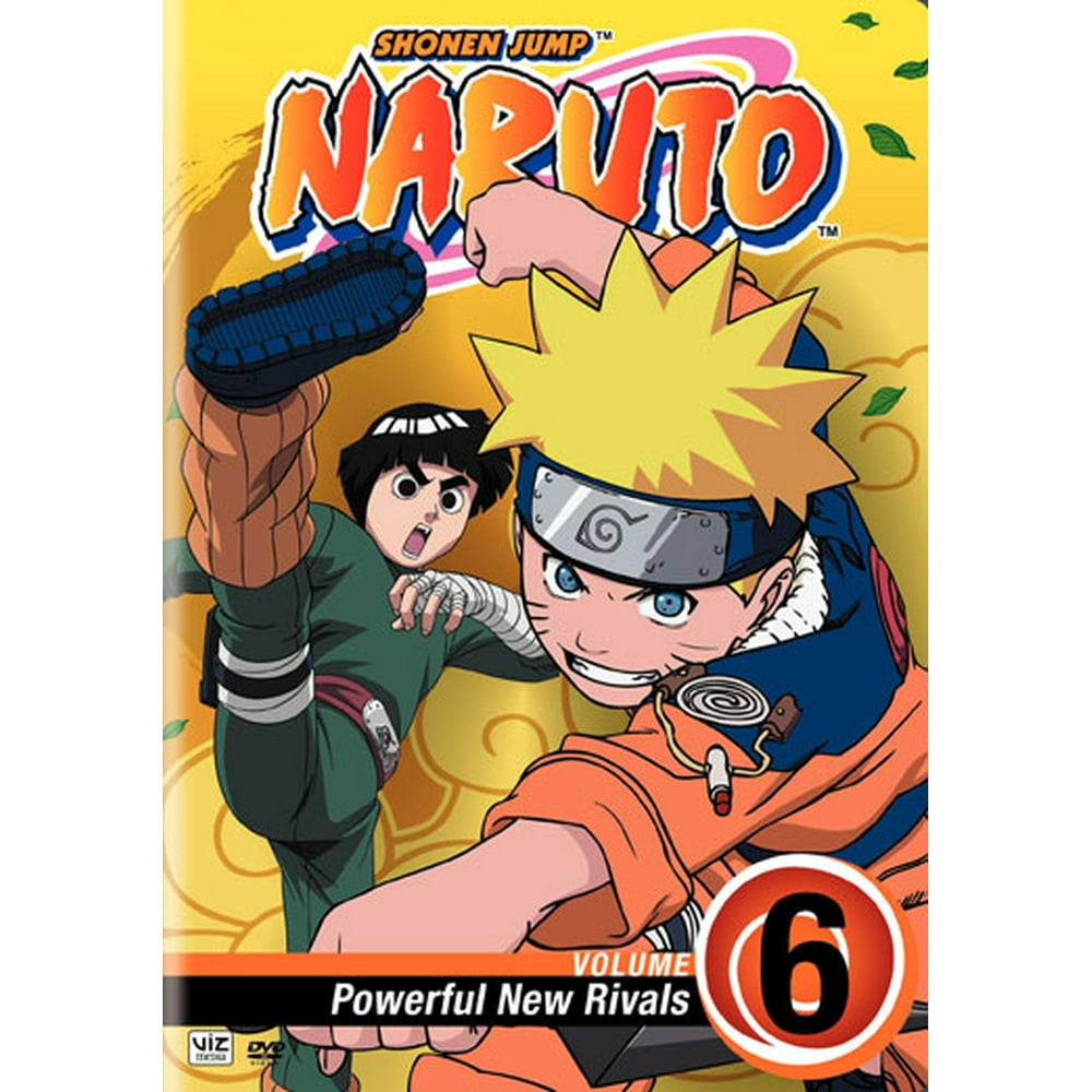 Naruto Volume 6: Powerful New Rivals (DVD) - Walmart.com - Walmart.com