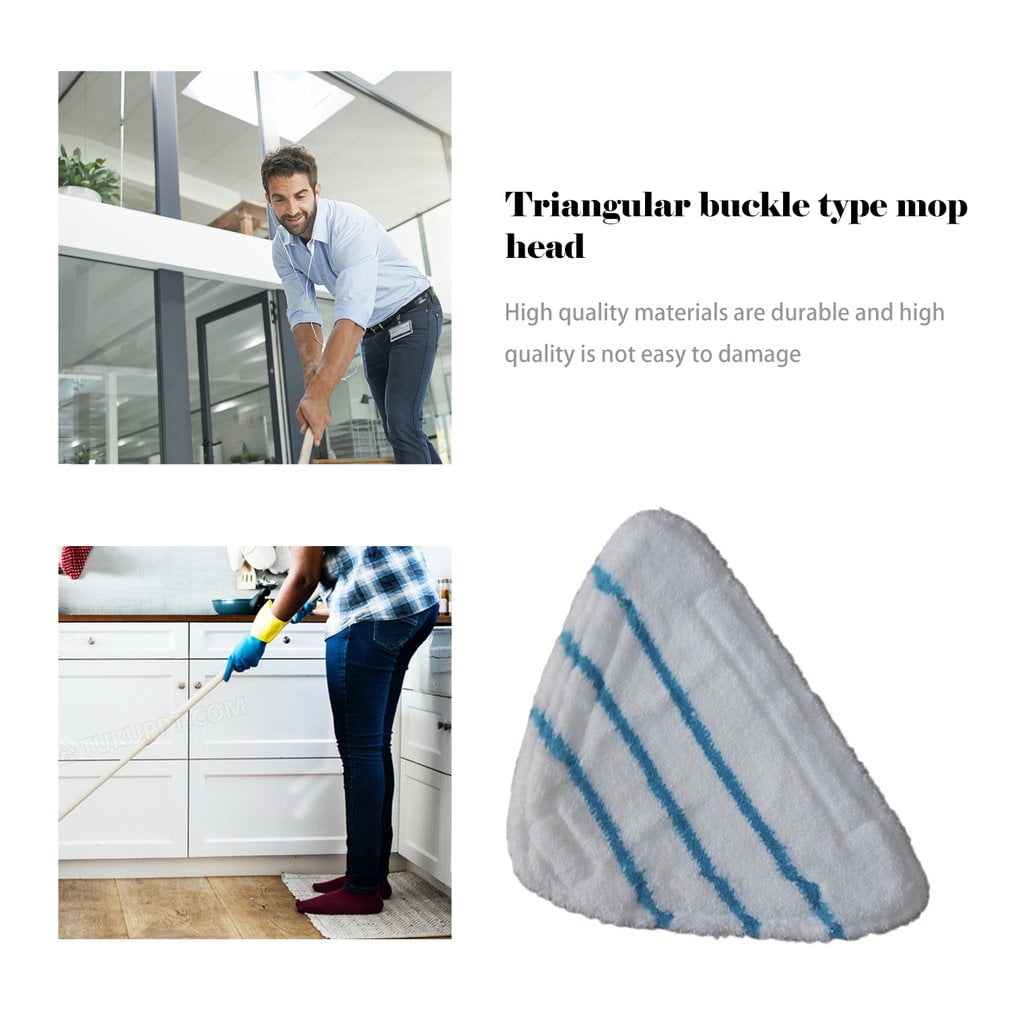 Steam Mop Cloth Cover Mop Accessories Triangle Glue Button Mop Head ...