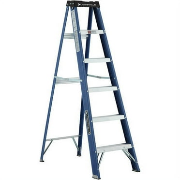 Stanley 6' Fiberglass Ladder - Walmart.com