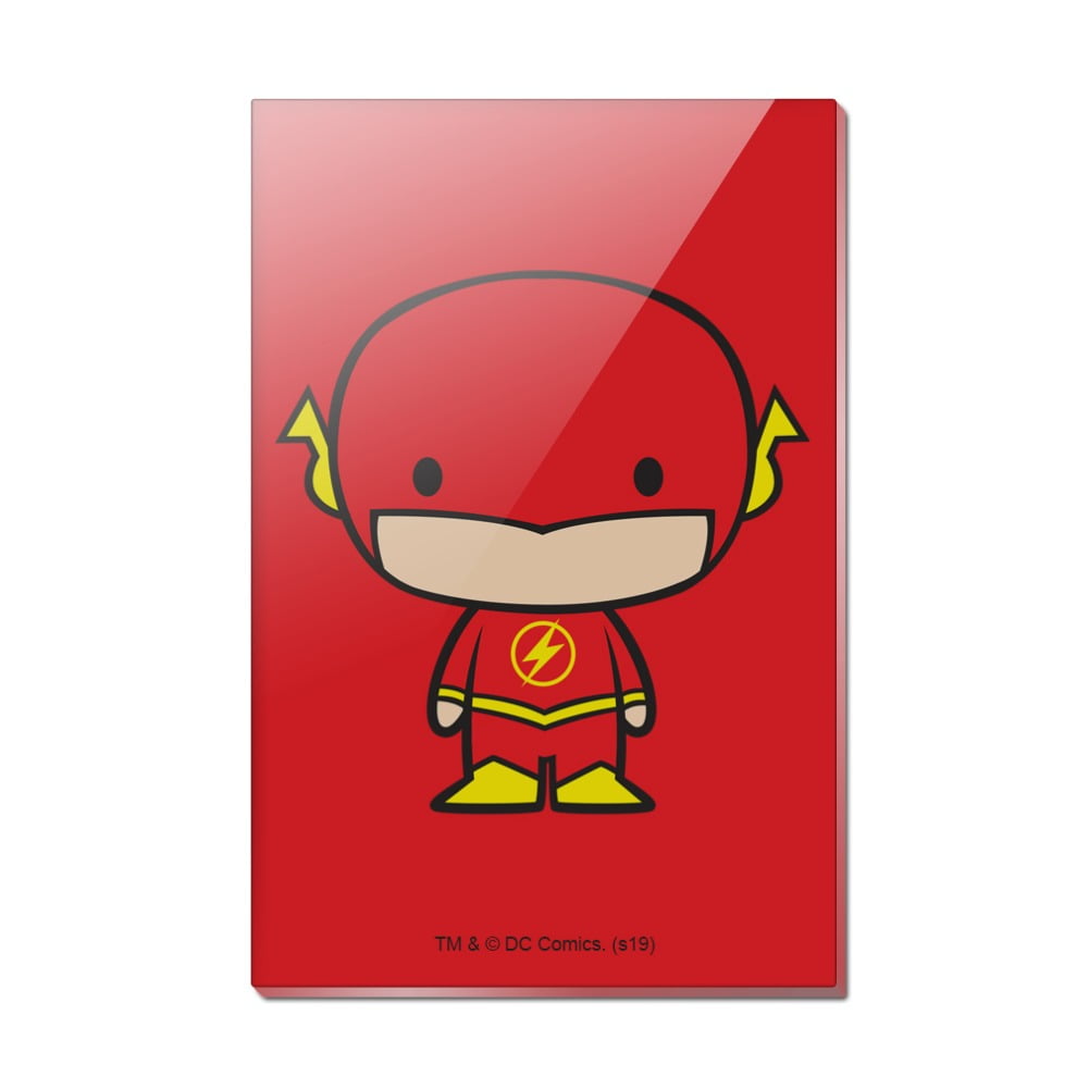 The Flash Cute Chibi Character Rectangle Acrylic Fridge Refrigerator ...