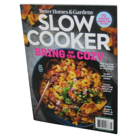Better Homes & Gardens Slow Cooker Bring On The Cozy Magazine Book ...