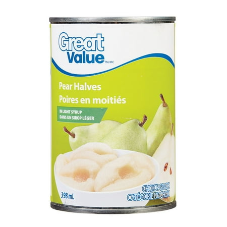 Great Value Pear Halves | Walmart Canada