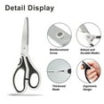 OSALO Scissors Office Right/Left Handed Craft Paper 8.3 inches Blunt ...