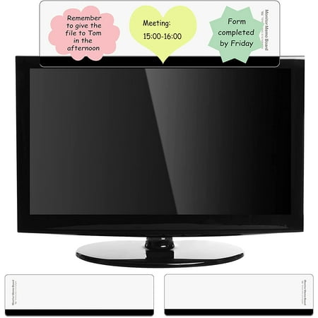 TESNN Computer Monitor Message Board Screen Memo Board Monitor Memo ...