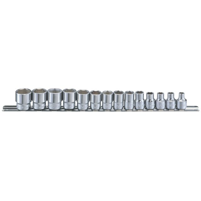 Genius Tools 14 Piece 3/8" Dr. SAE Hand Socket Set - GS-314S - Walmart.com