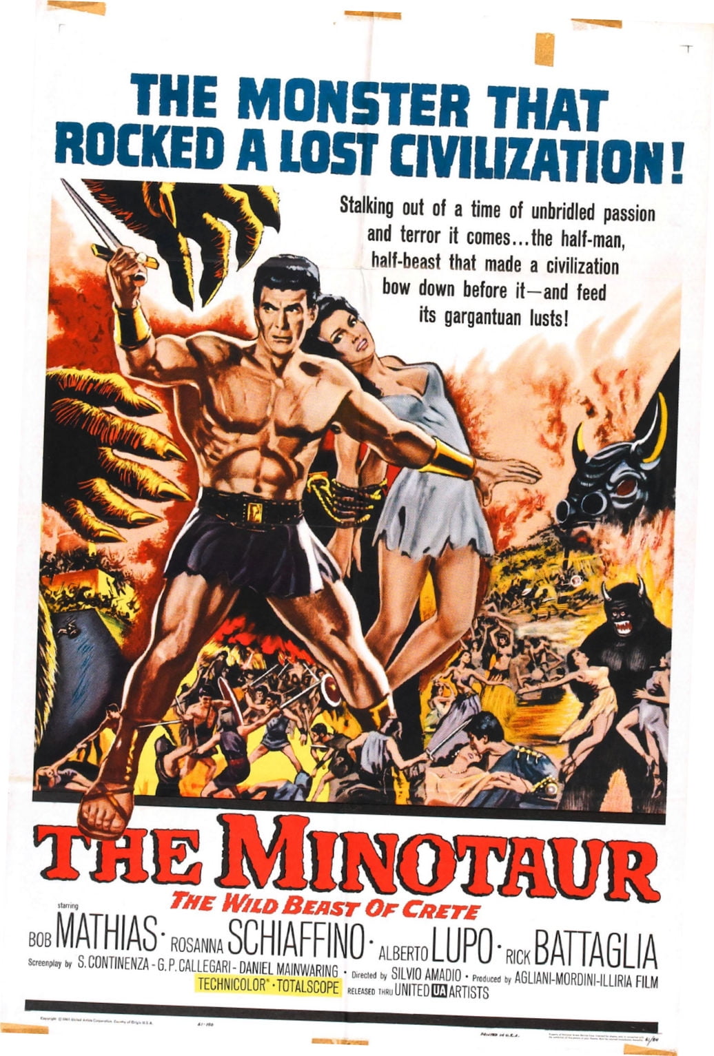 Z Posters Minotaur The Movie Poster 11inx17in Mini Poster 11x17 poster ...