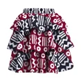 BintaRealWax Women's African Print Wax Skirts Ankara Elastic Waist Band ...