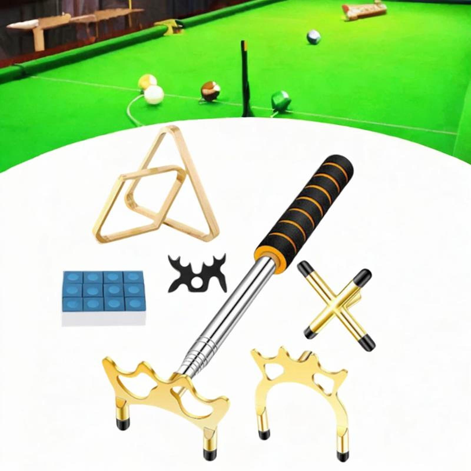 Puente de piscina, palo de billar retráctil para puente de piscina con ...