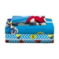 Sonic the Hedgehog Kids Full Sheet Set, Gaming Bedding, Blue, Sega ...