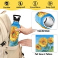 600ML Stainless Steel Insulated Cup Sports Water Bottle Portable ...