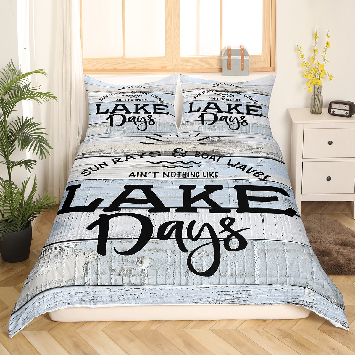 Click here for Erosebridal Lake House Comforter Cover King lodge... prices