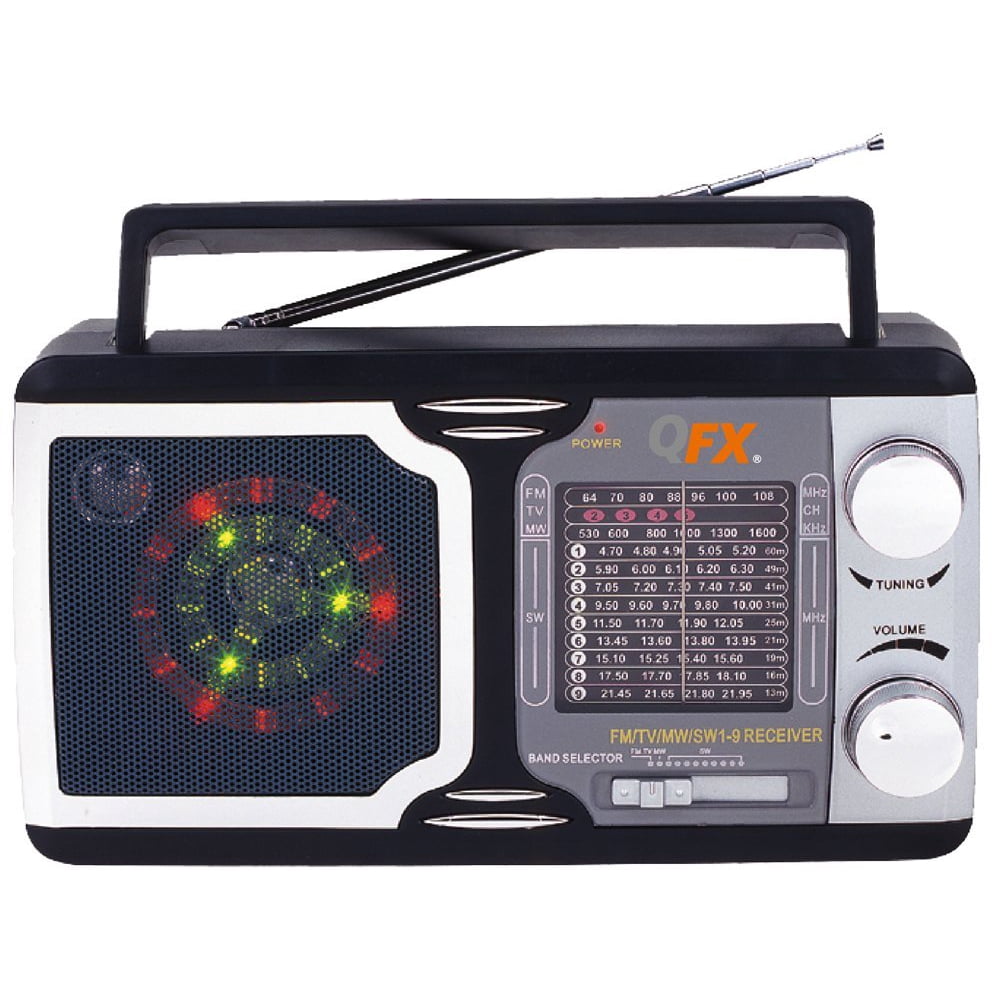 QFX R14 Retro Collection AM_FM_SW 1_9 Radio - Walmart.com - Walmart.com