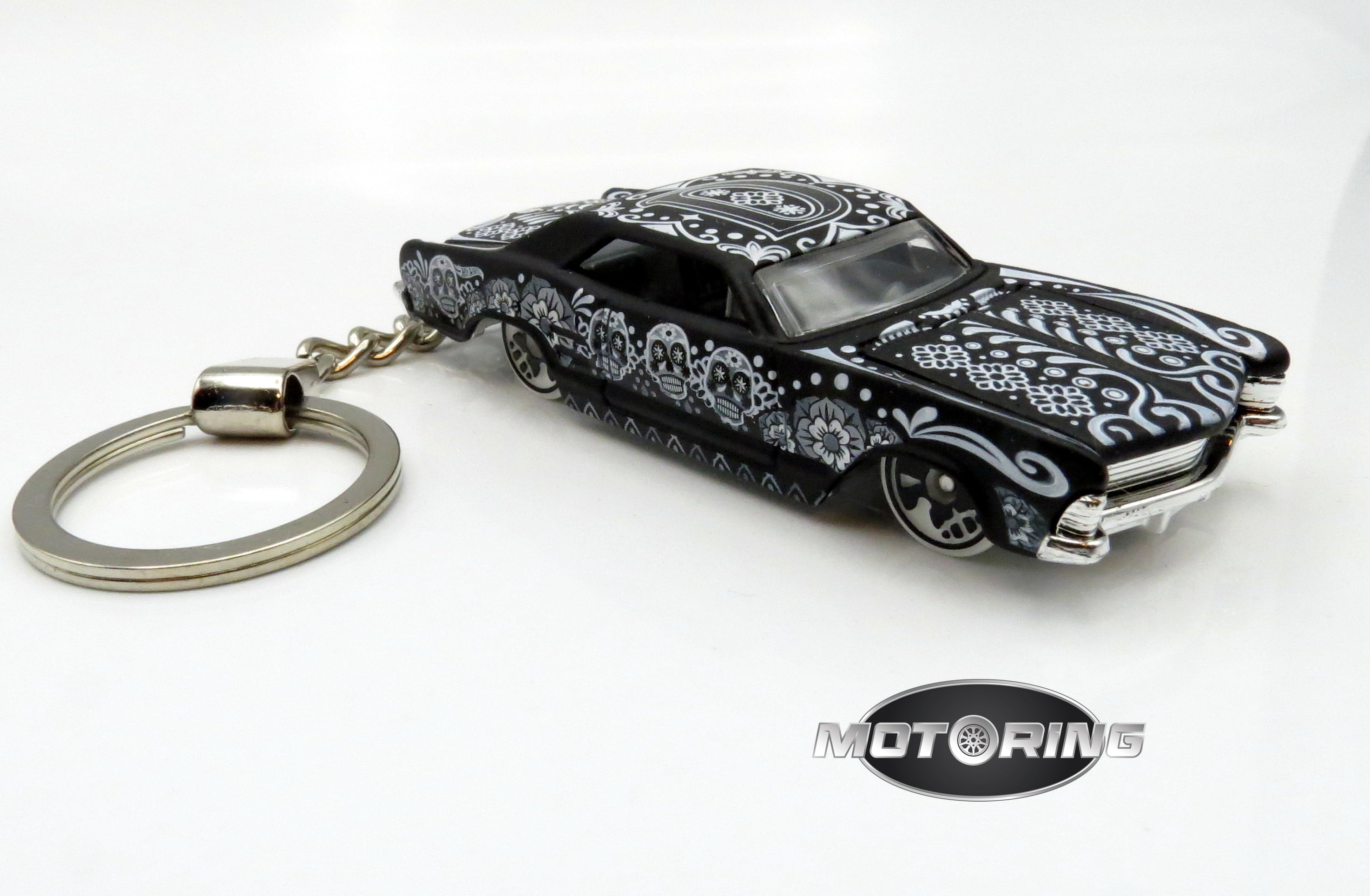 1964 '64 Buick Riviera Black White Car Rare Novelty Keychain 1:64 ...