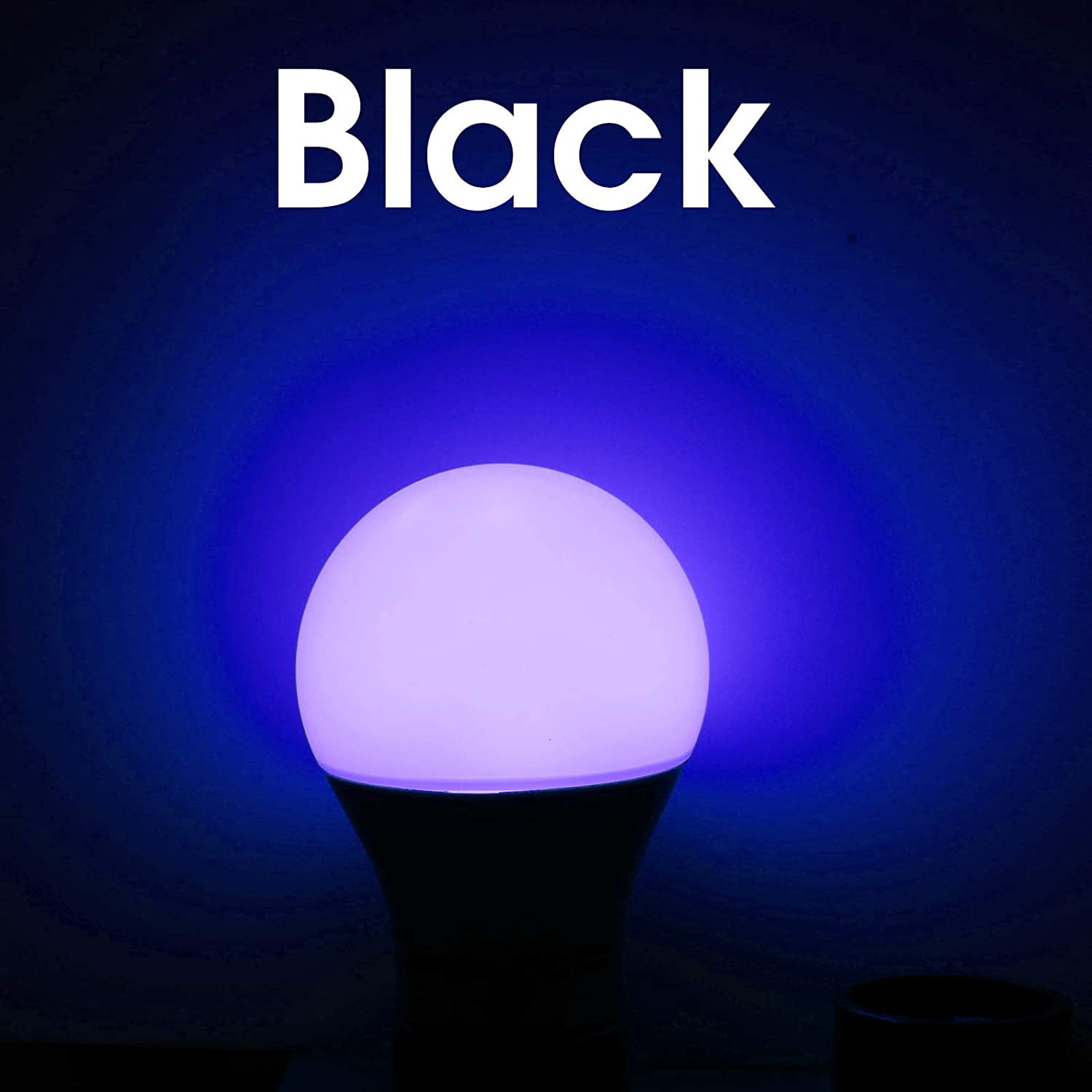 Buy ENERGETIC LED A19 Black Light Bulb, 3W (40Watt Equivalent), E26 ...