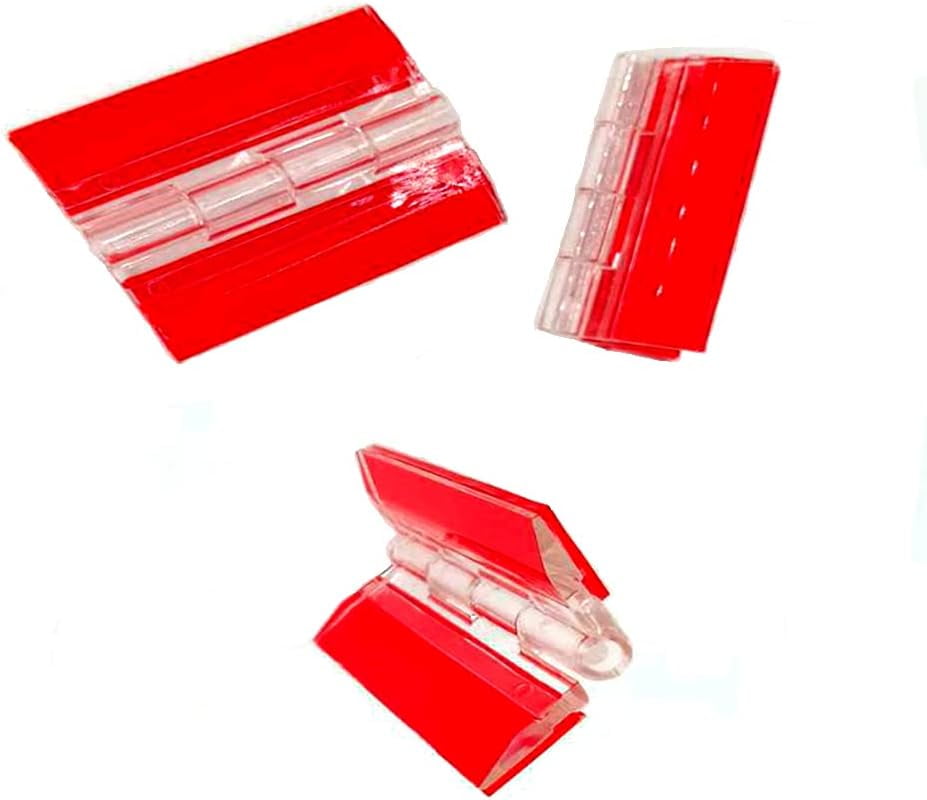 3 Pieces of Acrylic Hinge Jewelry Display Stand Hinge Storage Box ...