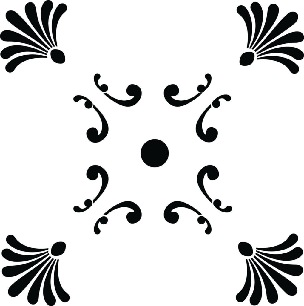 Custom Decal Ceiling Design Picture Art Living Room Design Decor ...