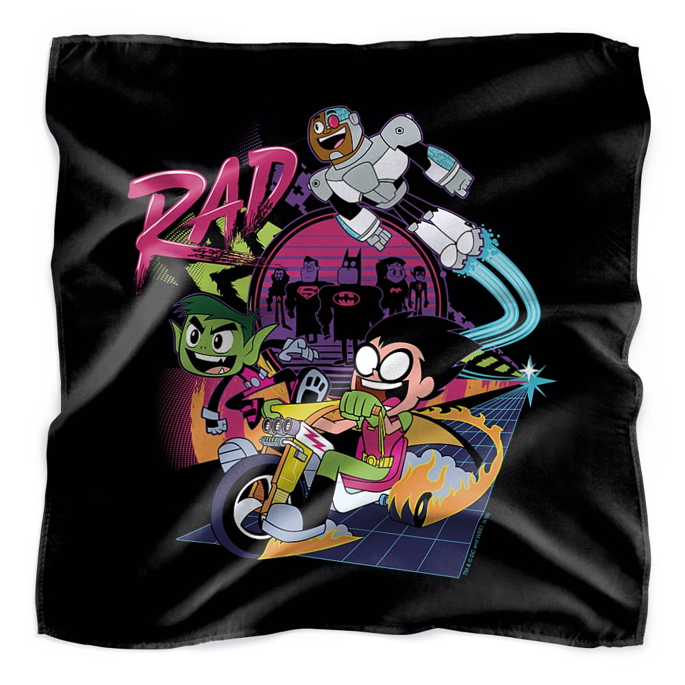 Teen Titans Go! Rad Bandana (21 in x 21 in) - Walmart.com