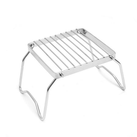 Redempat Stainless Steel Camping BBQ Grill Folding Burner Stove Stand ...