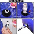 100 Gallon Foldable Water Storage Bladder for RV Camping, Gardening ...