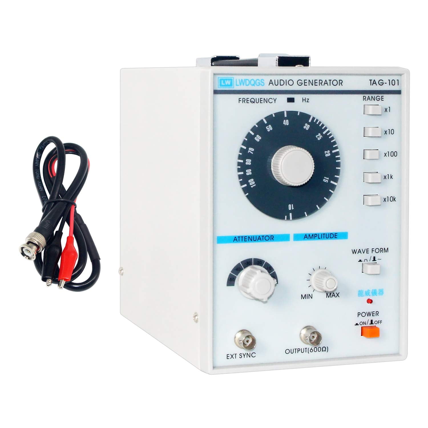 Audio Signal Generator Signal Source 10Hz-1MHz TAG-101 5W 110V ...