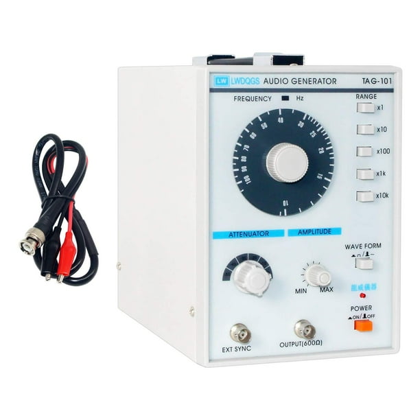 Audio Signal Generator Signal Source 10Hz-1MHz TAG-101 5W 110V ...