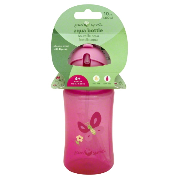 Green Sprouts HG2548675 9 Month Plus Assorted Straw Bottle - Walmart.com