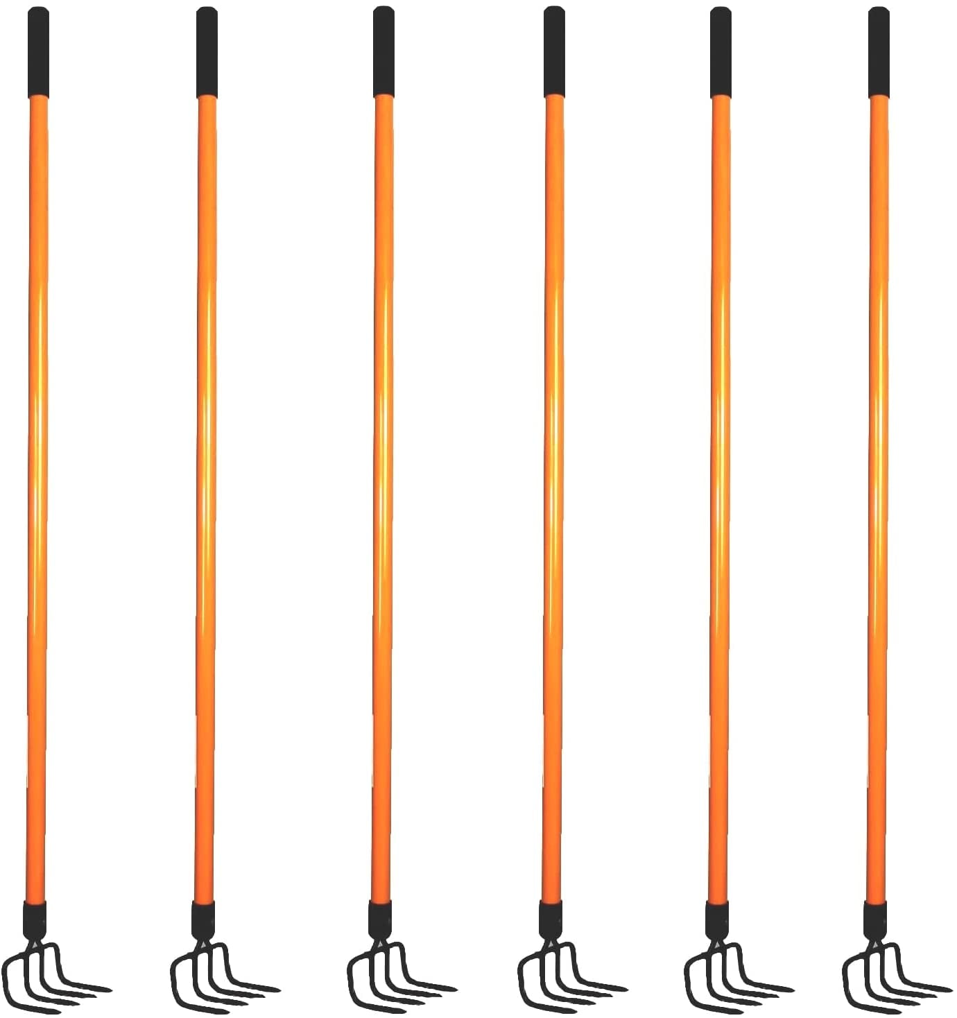 Ashman Garden Cultivator (6 Pack)– Sturdy Hand Tiller/Cultivator ...