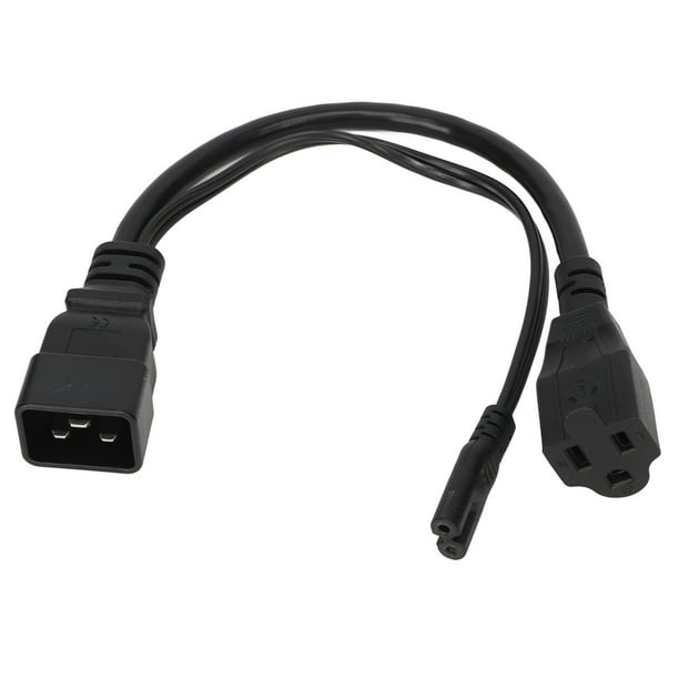 IE IE R Power Cable,IEC320 C20 to IEC320 IE R Power Cords IE Y Splitter Adapter Cable True to ...