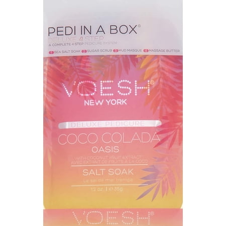 VOESH Pedi In A Box Deluxe 4 Step, Coco Colada Oasis | Walmart Canada