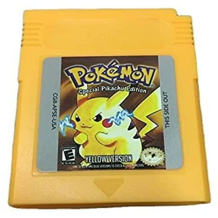 SGC Pokemon Yellow Version Game Cartridge Card for Nintendo Gameboy ...